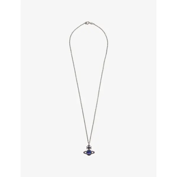 Vivienne Westwood Rina Orb Brass Necklace In Ruthe / Tanzani